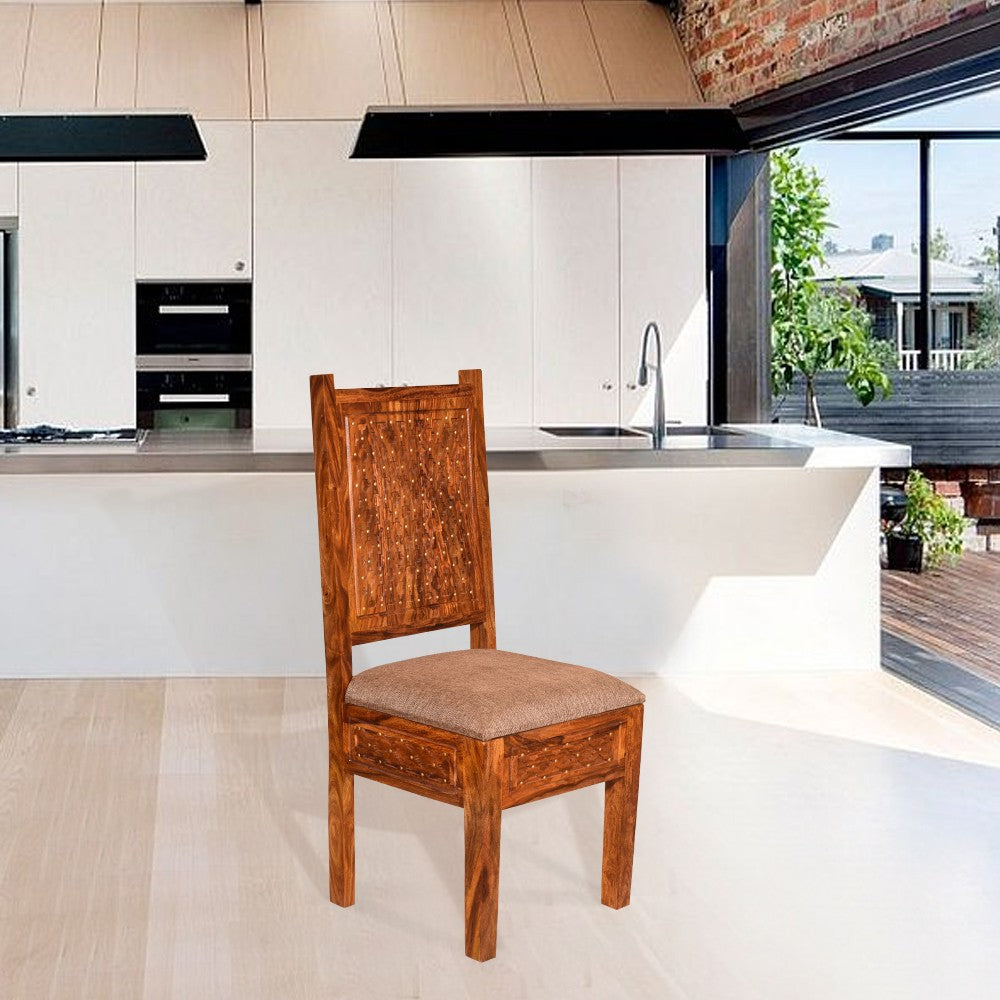 Shop for Solid Wooden Chair Online in India - Furniture Wallet